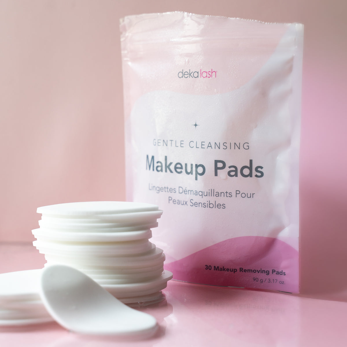 Gentle Cleansing Makeup Pads | Deka Lash